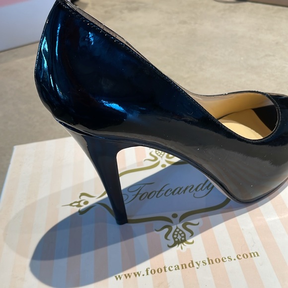 Foot Candy | Shoes | Hot Patent Leather Foot Candy Peep Toe Heels ...
